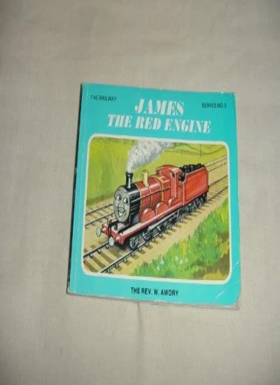 JAMES THE RED Engine Pap Railway,Rev. W. Awdry £3.42 - PicClick UK