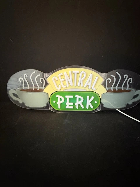FRIENDS CENTRAL PERK Neon led Light Sign USB Powered Home Wall Decor ...