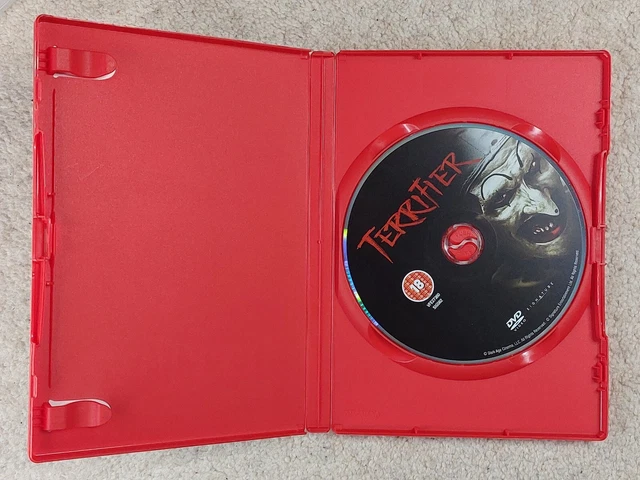 TERRIFIER DVD (2018) Region 2 UK PAL DVD - Art The Clown Horror Rare ...