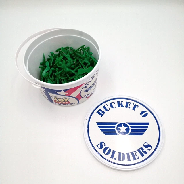 DISNEY TOY STORY Pixar Bucket O Soldiers 68 Figures Collection with ...