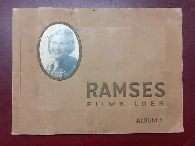 ZIGARETTENBILDER SAMMELALBUM RAMSES Filmbilder Band 1 - 1930er Jahre ...