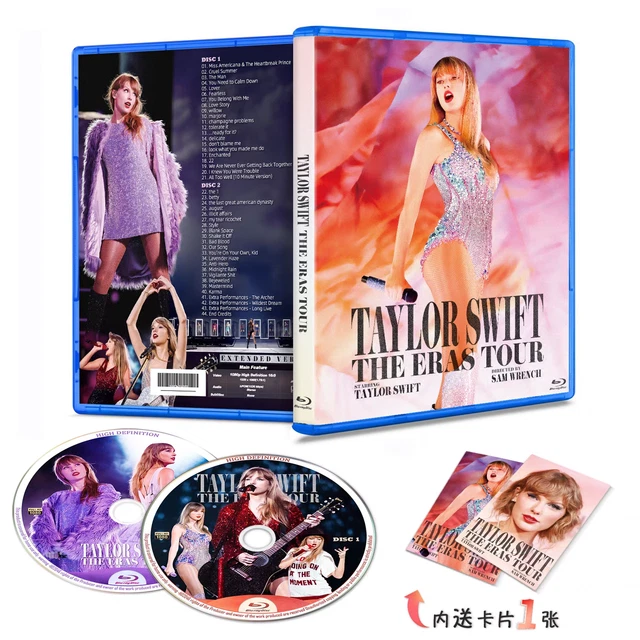 DVD BLU-RAY TAYLOR Swift 1989-2023 Tour : Concert Live Edition MV All ...