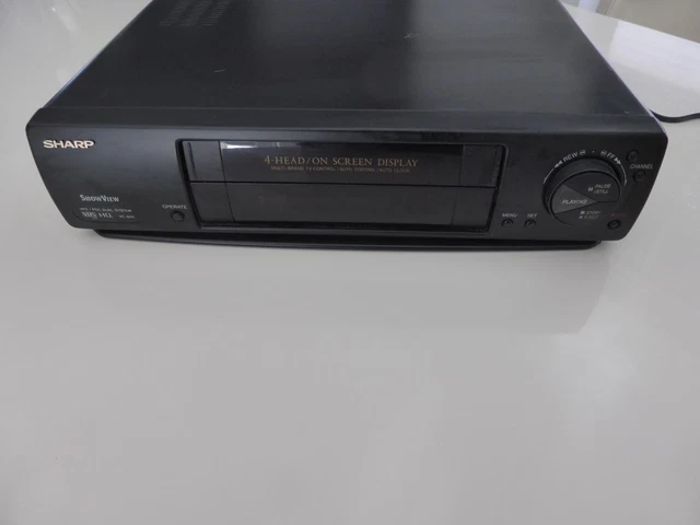 SHARP VC-M41 VHS Videorecorder 4-Head mit Show View und mit VIDEO EUR ...