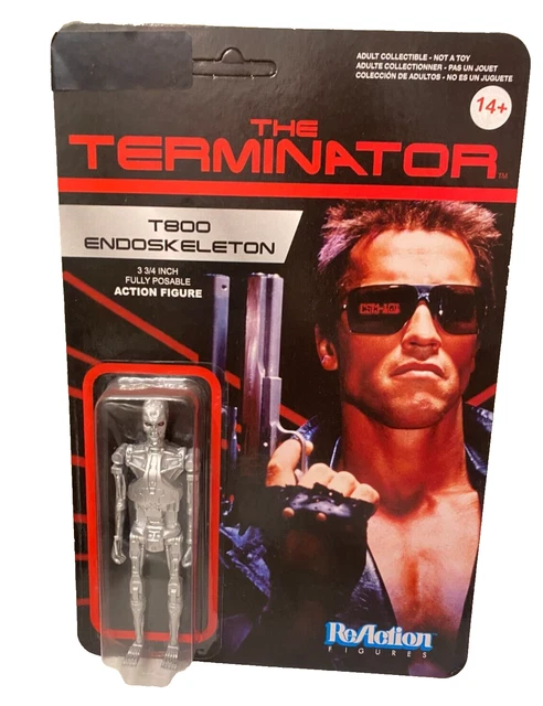 ACTION FIGURE REACTION figurine articulée Funko Terminator T800 ...