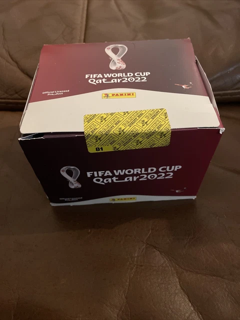 PANINI FIFA WORLD cup qatar 2022 stickers box new sealed 100 packs £69. ...