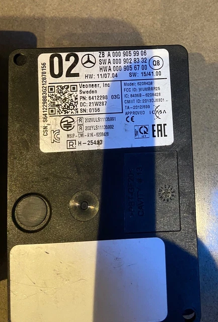 GENUINE MERCEDES COLLISION WARNING SYSTEM RADAR SENSOR DISTRONIC ...