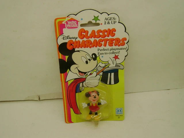1983 AVIVA HASBRO Preescolar Disney Clásico Personaje Minnie Mouse ...