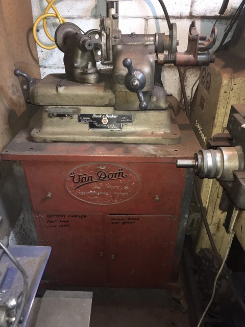 BLACK & DECKER Valve Master (Van Dorn) Valve Refacer Cylinder Head ...