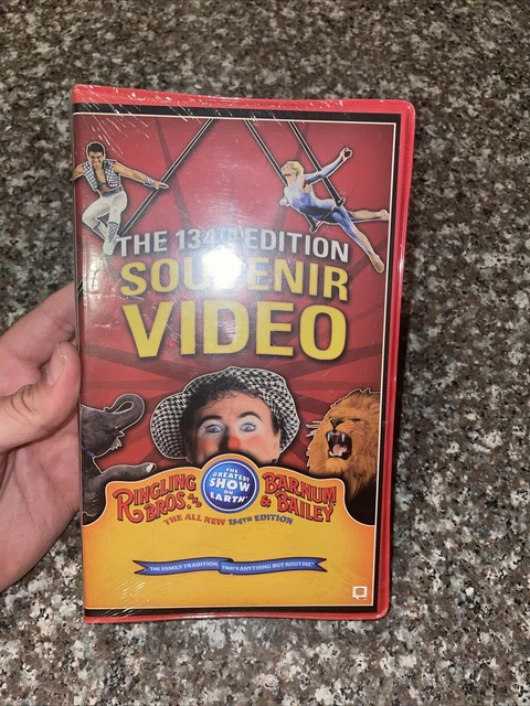 RINGLING BROS BARNUM & Bailey Circus VHS 2004 134th Edition Souvenir ...