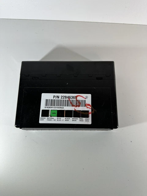 12-13 AVALANCHE CABIN Body Control Module BCM BCU Computer OEM Factory ...