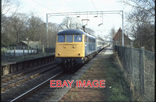 ORIGINAL 35MM SLIDE CLASS 85 LOCO NO 85018 AT BARLASTON 4/8966 £3.50 ...