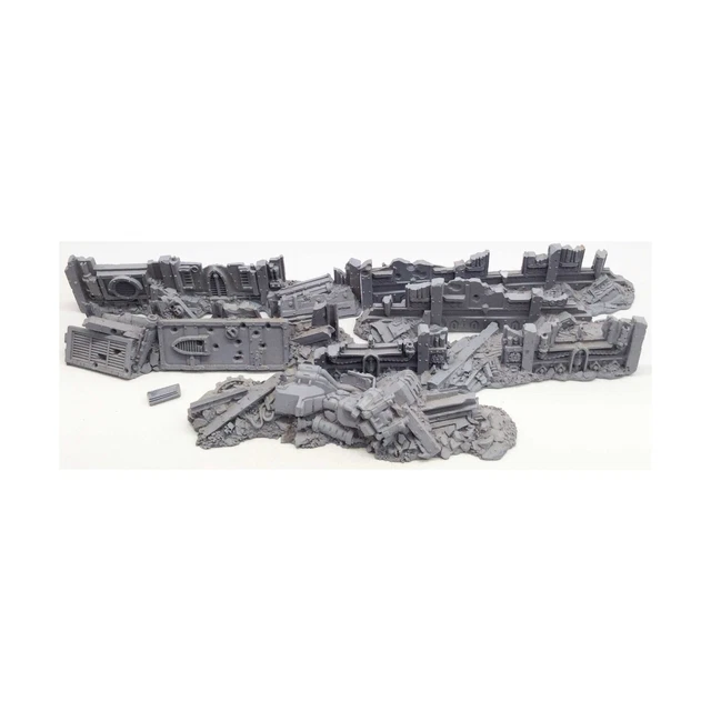 GAMES WORKSHOP 40K Terrain Loose 28mm Urban Barricades Collection 1 NM