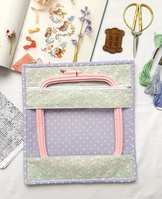 CROSS STITCH PROJECT Bag (green) £21.50 - PicClick UK