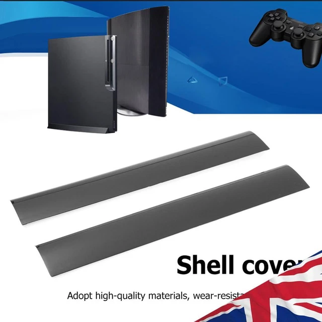 FACEPLATE PANEL REPLACEMENT Black Cover Shell Easy Installation for Ps3 ...