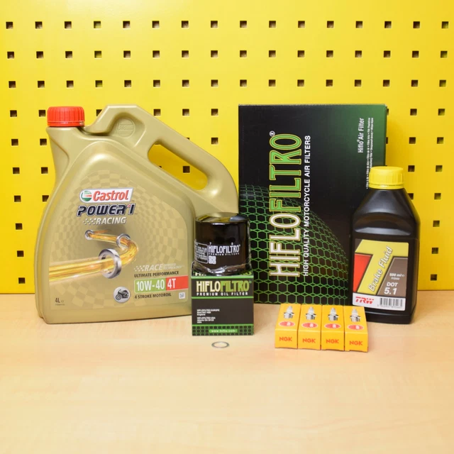 YAMAHA YZF-R1 À Partir De 15 Huile,Filtre à Huile Air Bougies Castrol ...