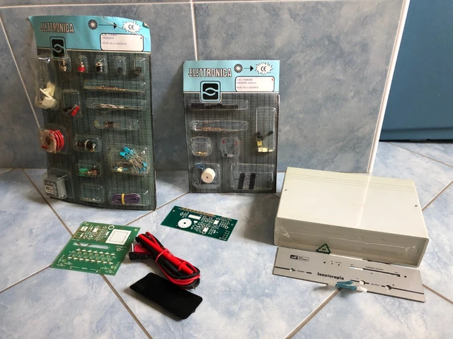 NUOVA ELETTRONICA LX 1480 IONOTERAPIA KIT completo, STAMPATO e MOBILE ...