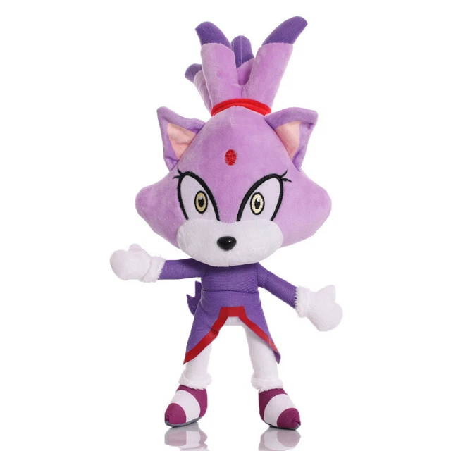 SONIC THE HEDGEHOG Kids Toys Blaze the Cat PLUSH TOYS Stuffed Doll ...