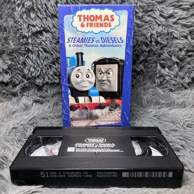 THOMAS THE TANK Engine & Friends Steamies vs Diesels VHS 2004 Video ...