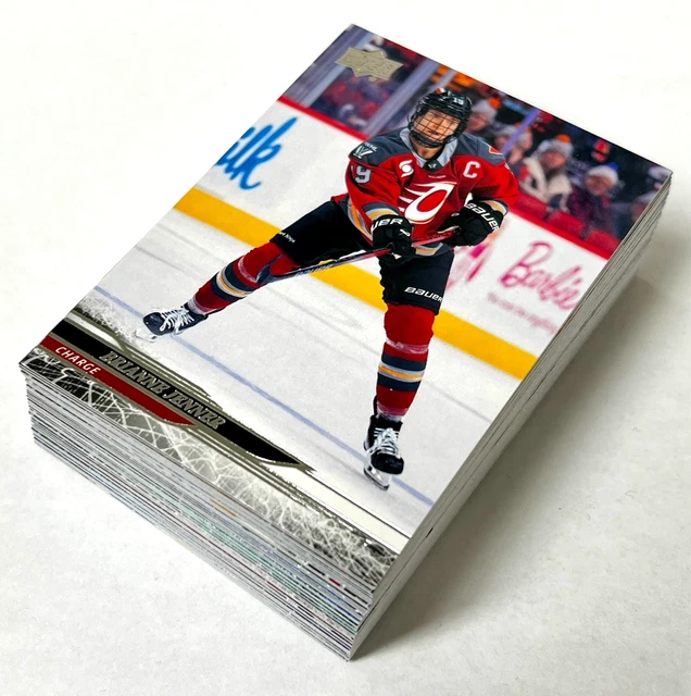 2024-25 UPPER DECK PWHL Second Edition Complete Base Card Set Cards 1 ...