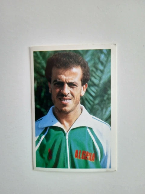 Figurina Calciatori Flash Mexico 86 Algeria Assad N 311 Con Velina Eur