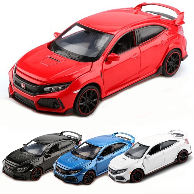 1/32 HONDA CIVIC Type R Model Car Toy Cars Diecast Toys for Kids Boys ...