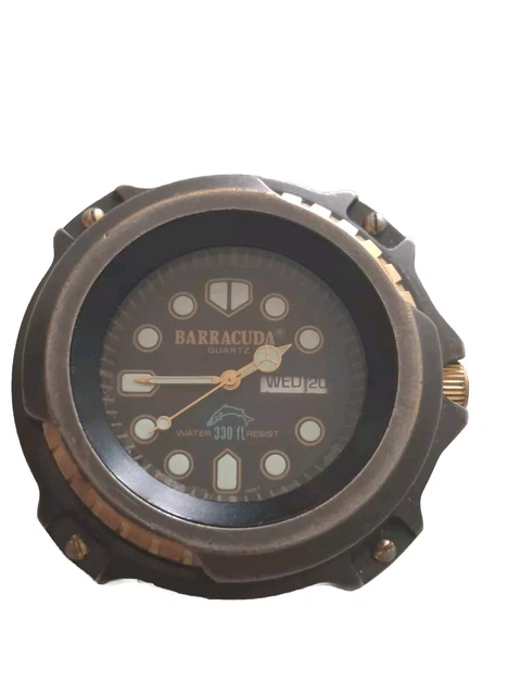 OROLOGIO BARRACUDA BULOVA MOVIMENTO ETA SUB 330 ft Non Funzionante EUR ...