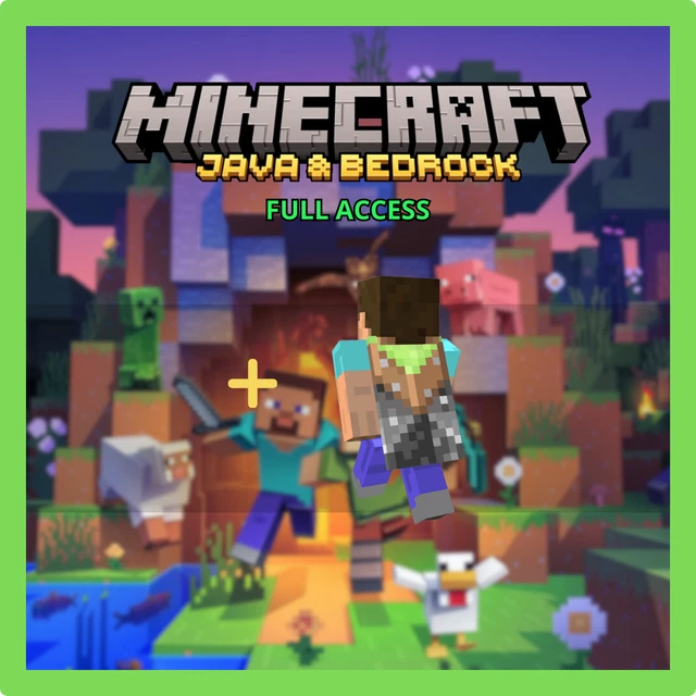 Minecraft Java Bedrock Edition FOR SALE! - PicClick