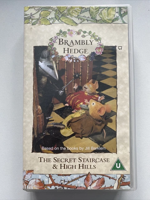 BRAMBLY HEDGE VHS Video The Secret Staircase And High Hills Sealed Tape ...