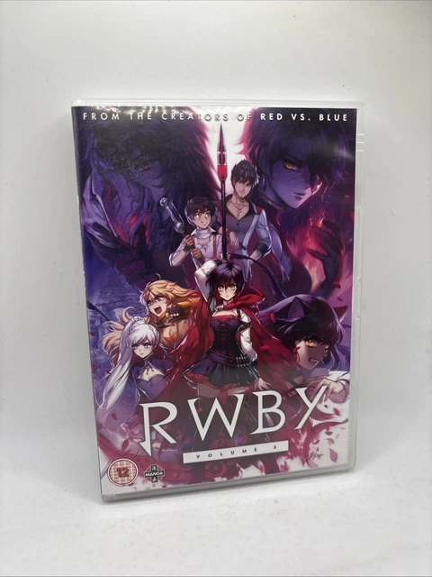 RWBY VOLUME 5 Anime DVD Boxset 2 Disc Box Set Region 2 Pal £20.00 ...