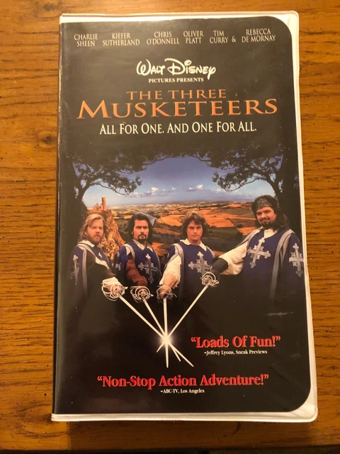 THE THREE MUSKETEERS All For One. And One For All. ( Walt Disney 1994 ...
