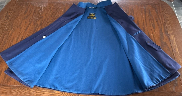 VINTAGE NURSES WOOL Cape Uniform Cloak Navy Blue WWII Era 40s 50s £133. ...