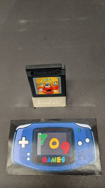 SESAME STREET: ELMO'S ABCs (Nintendo Game Boy Color, 1998) GB GBA GBC ...