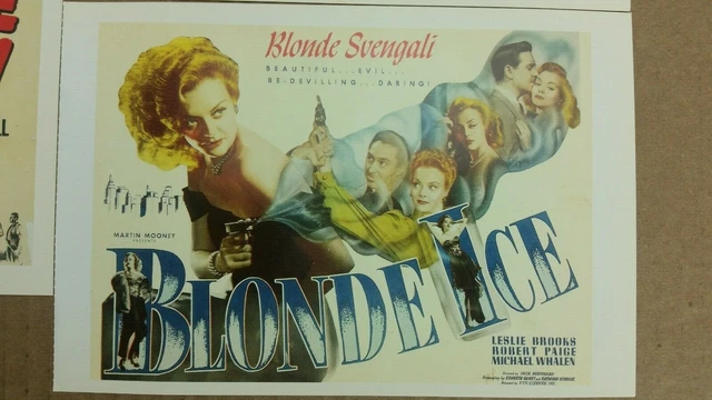 THREE VINTAGE B- Movie Poster Postcards Large 8 inch 1988 £5.69 ...