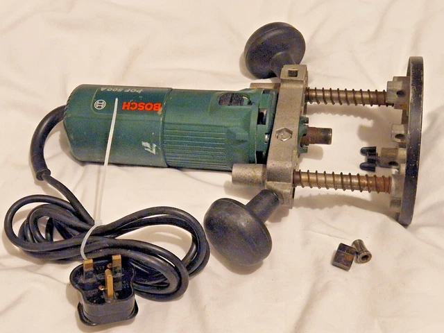 BOSCH POF 500A Router 240V 500W 1/4 collet (working) £24.00 - PicClick UK