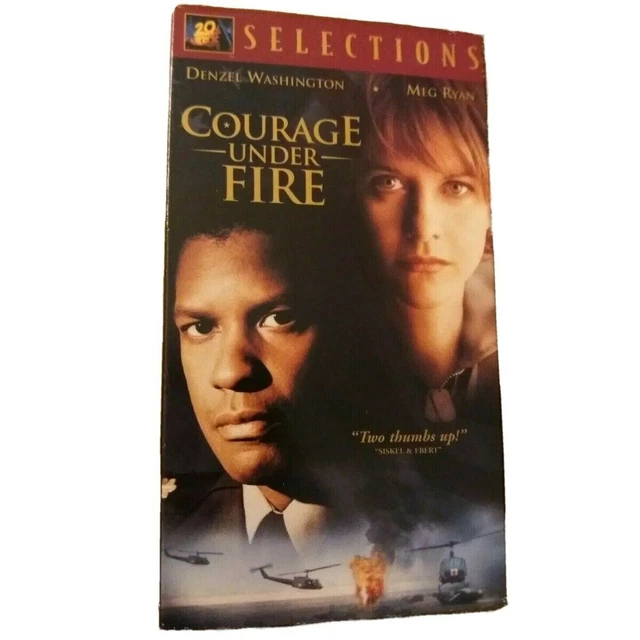 COURAGE UNDER FIRE (VHS, 1997) Denzel Washington, Meg Ryan £6.05 ...