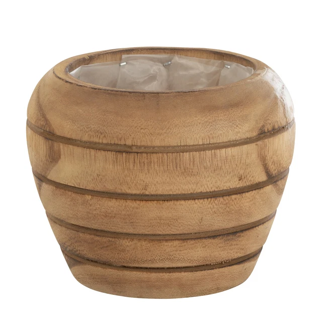 PETIT CACHE POT en bois naturel EUR 13,75 - PicClick FR
