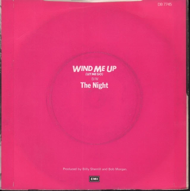 VINYLE CLIFF RICHARD Wind Me Up 7" UK Columbia 1982 4 broches étiquette ...