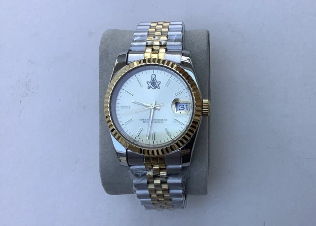 SEIKO NH35 TMI Automatic Watch with Masonic Dial £130.72 - PicClick UK