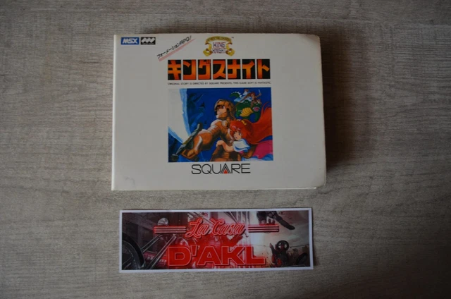 KING KNIGHT SUR MSX - en boite - Square EUR 129,95 - PicClick FR