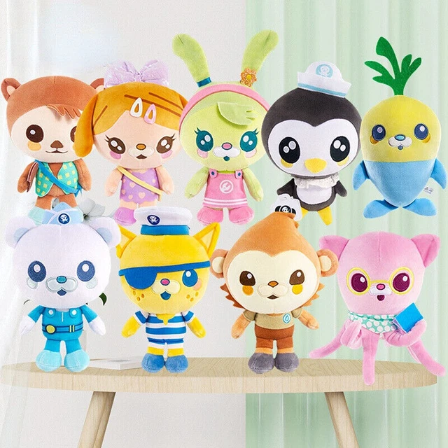 NEW THE OCTONAUTS Crew Barnacles Peso Plush Doll Stuffed Toys Kids ...