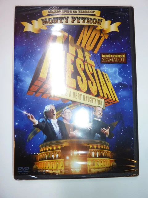 NOT THE MESSIAH He's a Very Naughty Boy DVD live Monty Python Life of ...
