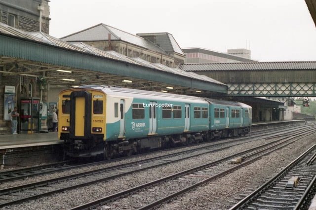 B189N 35MM NEGATIVE Arriva Wales Class 150 150283 @ Newport (2) £2.54 ...