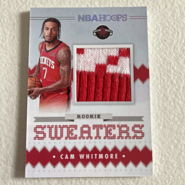 2023-24 PANINI NBA Hoops Cam Whitmore pulls recrue RC Houston Rockets ...