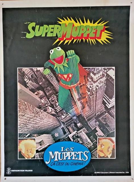 SUPERMUPPET - LOCANDINA Originale Film - Versione Francaise - Molto ...