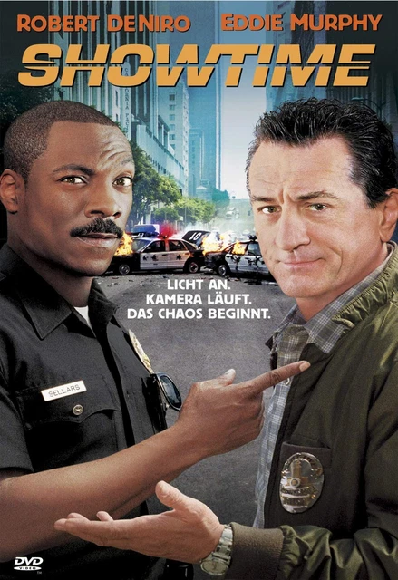 SHOWTIME DVD ROBERT De Niro Eddie Murphy Rene Russo Krimi-Komödie FSK ...