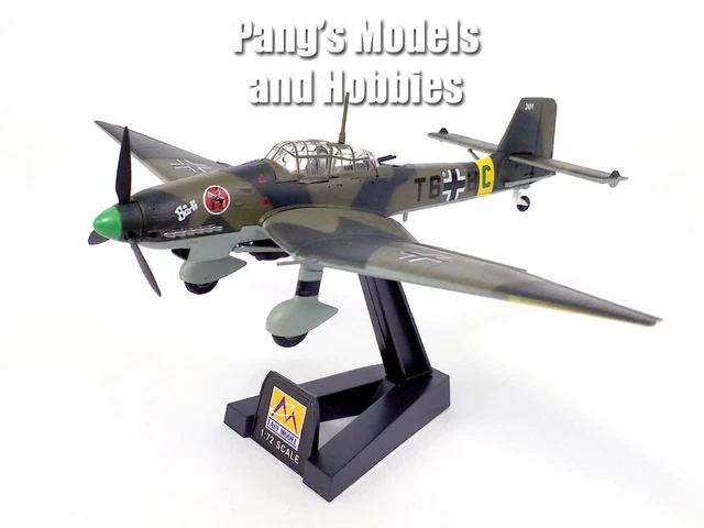 JUNKERS JU-87 STUKA German Dive Bomber 1/72 Scale Model by Easy Model ...