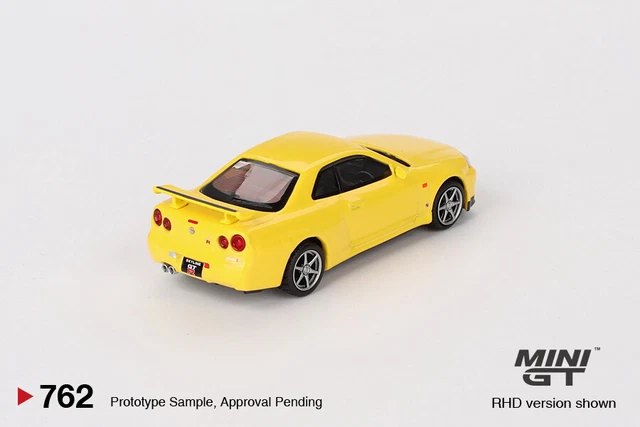 (PRÉCOMMANDE) MINI GT #762 Nissan Skyline GT-R R34 Vspec éclairage ...