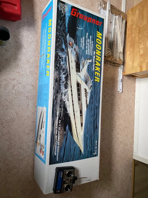 GRAUPNER MOONRAKER MEGA Yacht RC Boat 2188 Model Ship £266.91 - PicClick UK