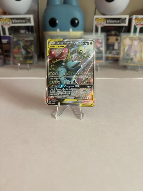 POKÉMON TCG CELEBI & Venusaur GX SM167 Sun & Moon Promo Tag Team £39.99 ...