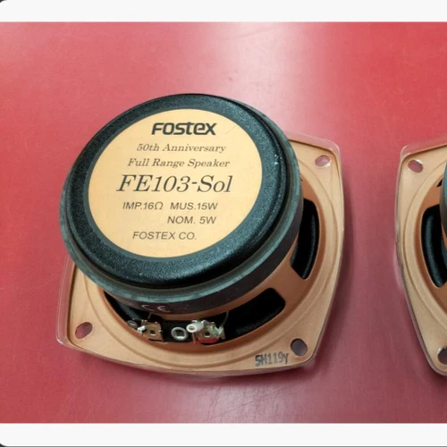 FOSTEX FE103-SOL 10CM Full Range Speaker Driver Cone-Type Working Used ...